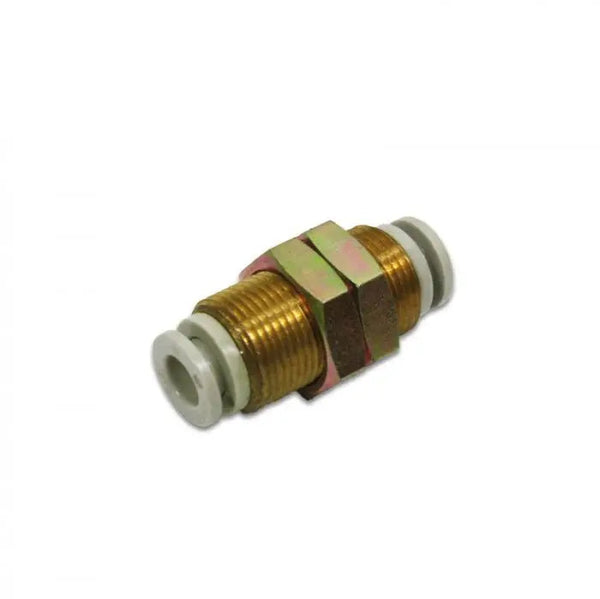 AXYZ - 20572 Pneu Bulkhead - 6mm x 6mm Tube - CNCShop US